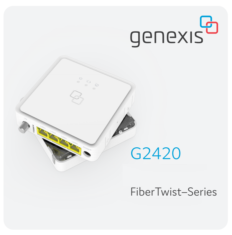 Genexis FiberTwist G2420 GPON - CATV | FiberTwist GPON | Genexis ...